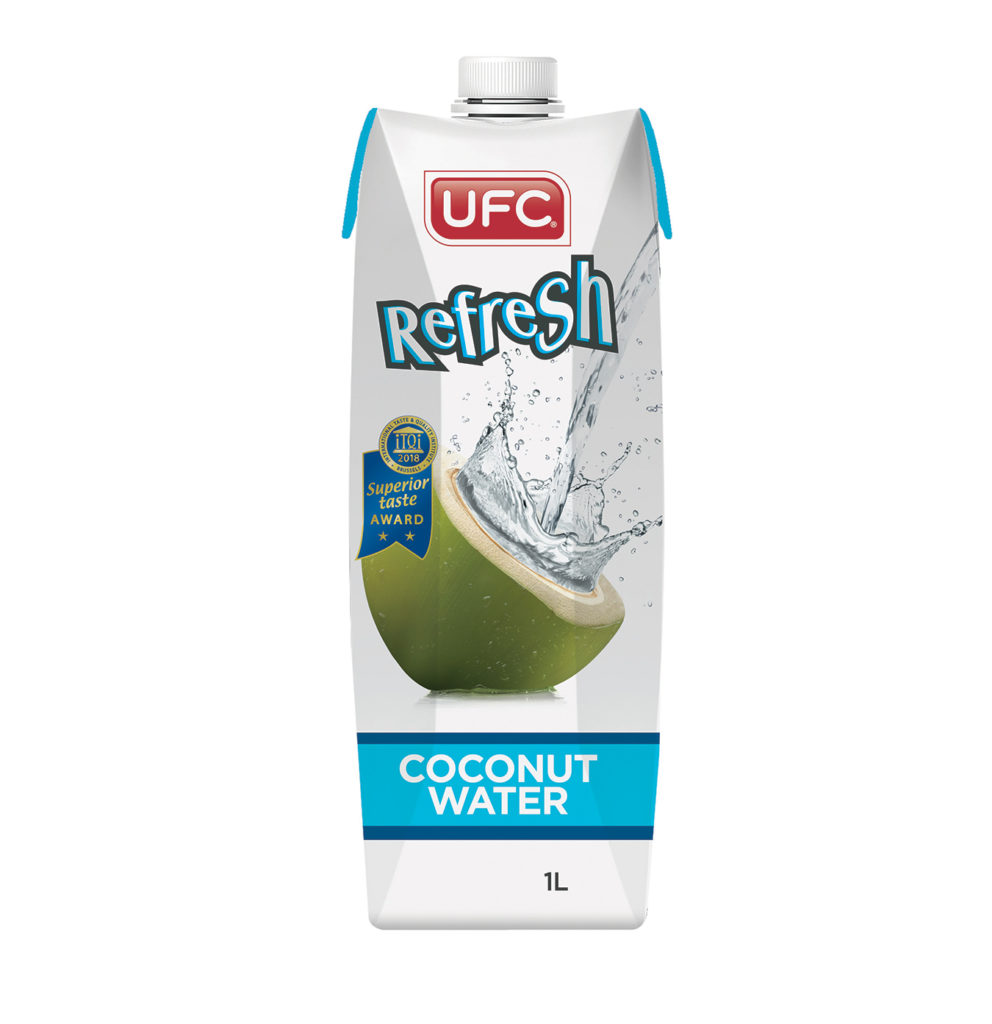 UFC REFRESH 100% COCONUT WATER | THL Gourmet Foods Inc.